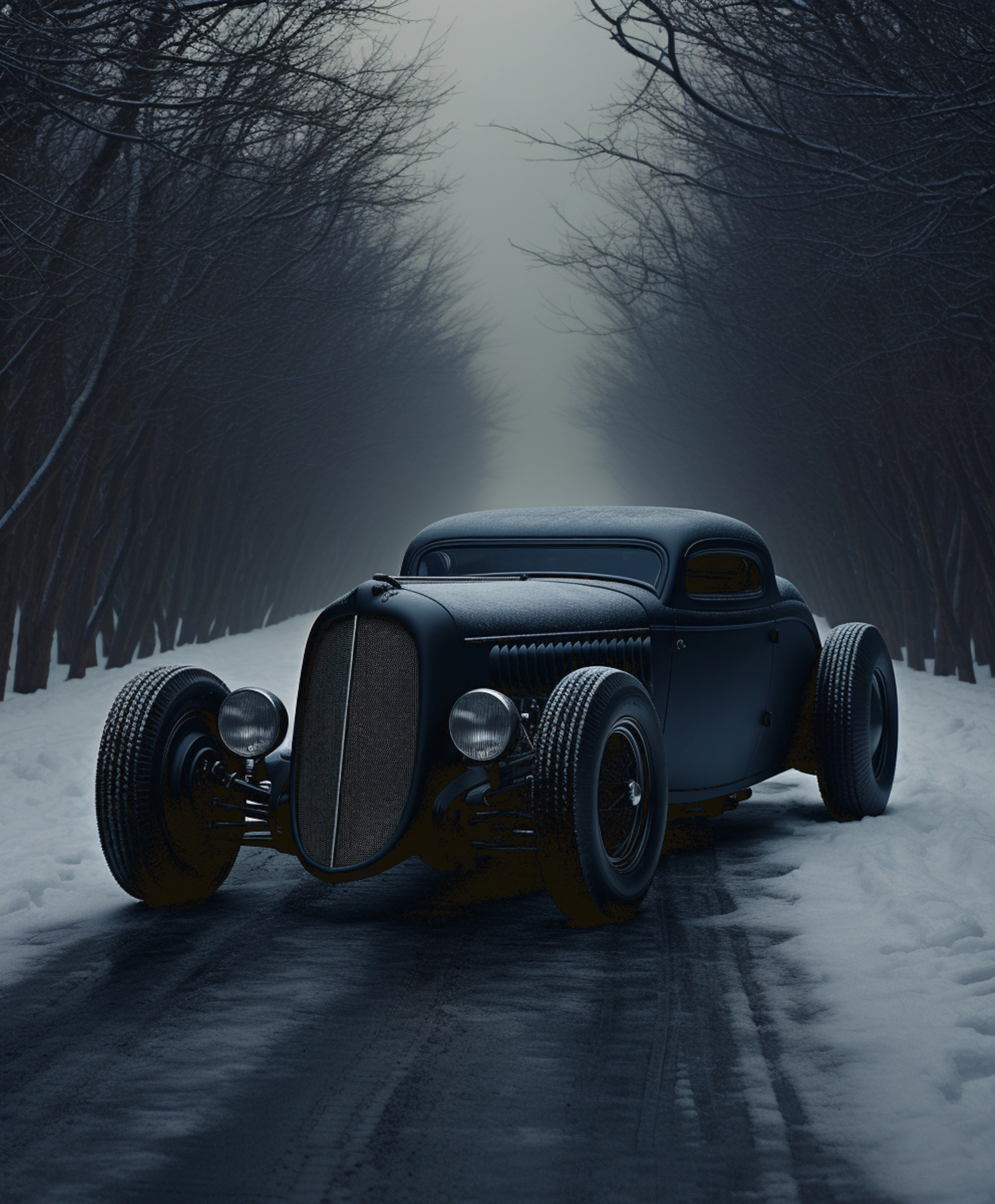 Classic Vintage Hot-Rod Car | Ken Burns Effect | Free Phone Live ...