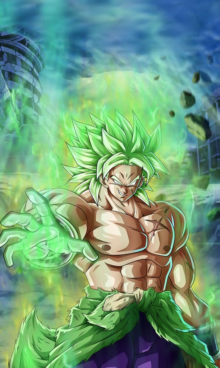 Broly Free Phone Live Wallpapers | Livewallpaper.io