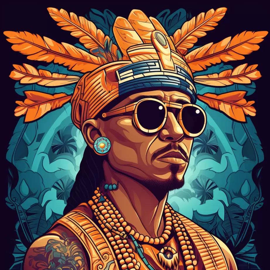 Aztec Rapper | Ken Burns Effect | Free Phone Live Wallpaper ...