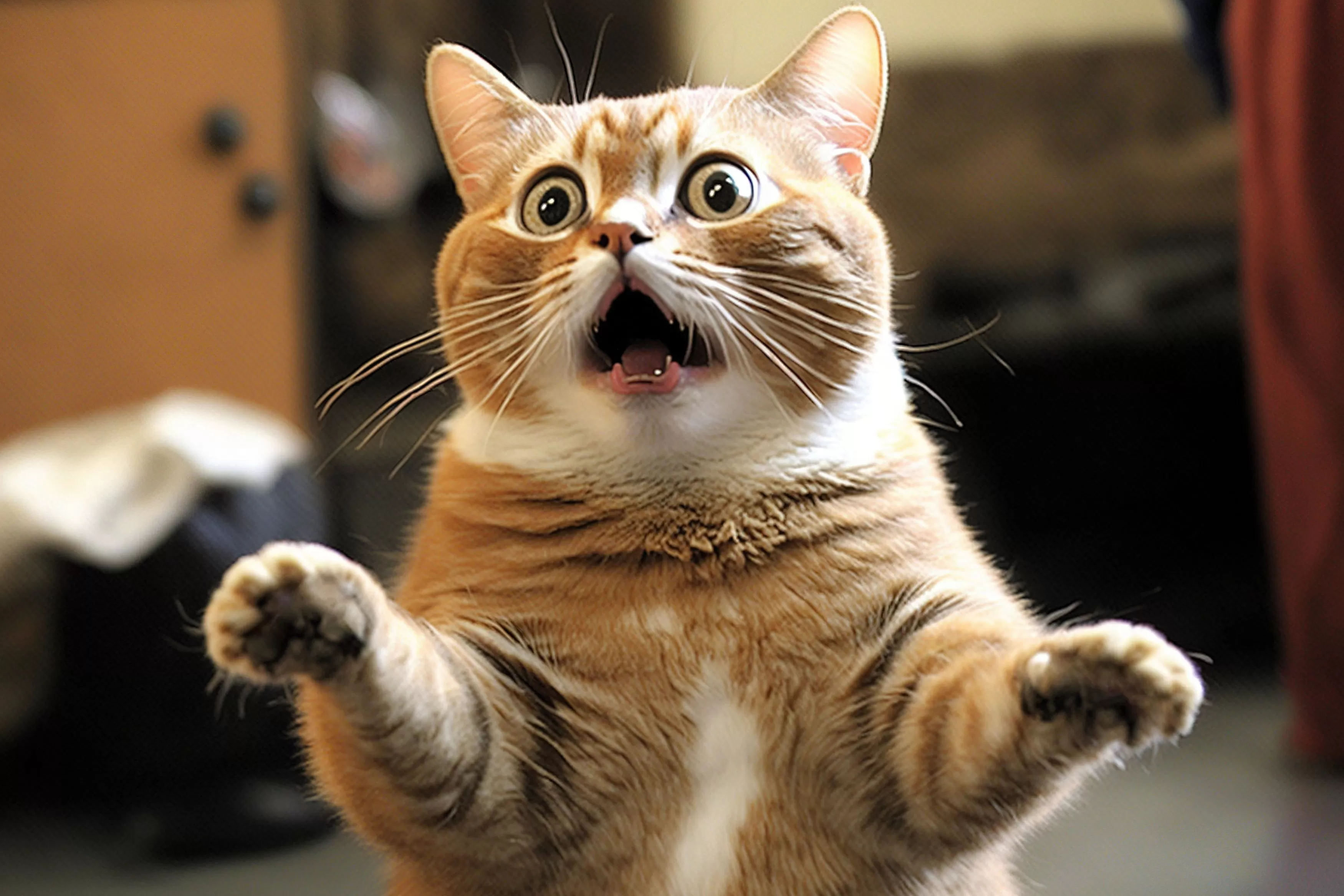 Surprised Cat #9572 | Ken Burns Effect | Free Phone Live Wallpaper ...
