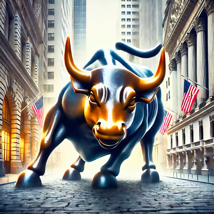 Wall Street Bull #8a33 | Ken Burns Effect | Free Phone Live Wallpaper ...