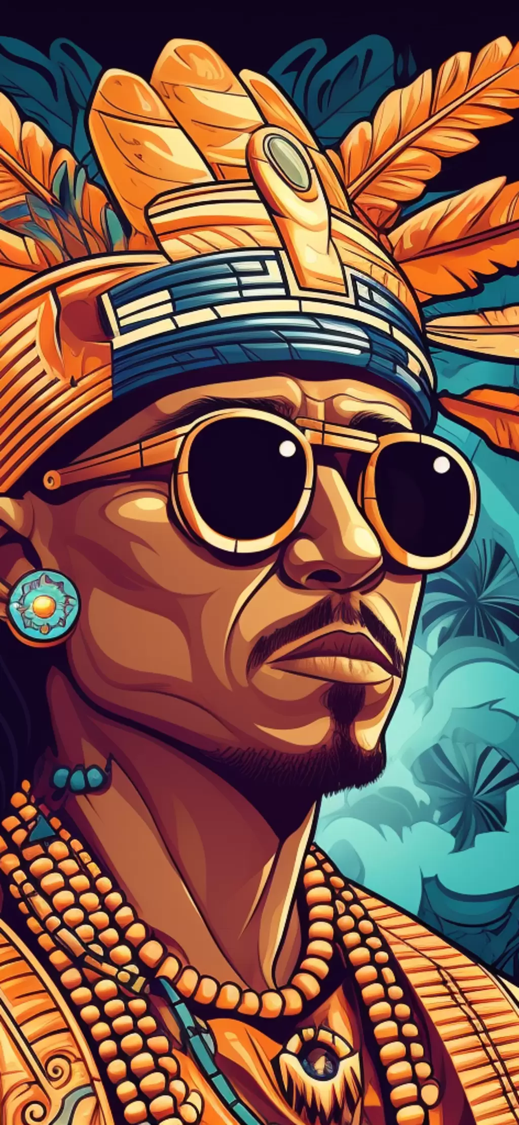 Aztec Rapper Free Cell Phone Live Wallpaper | Livewallpaper.io