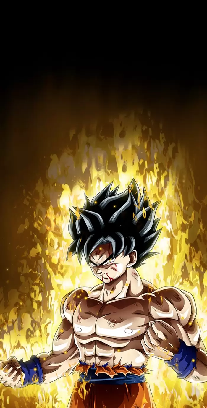 Goku Angry Face