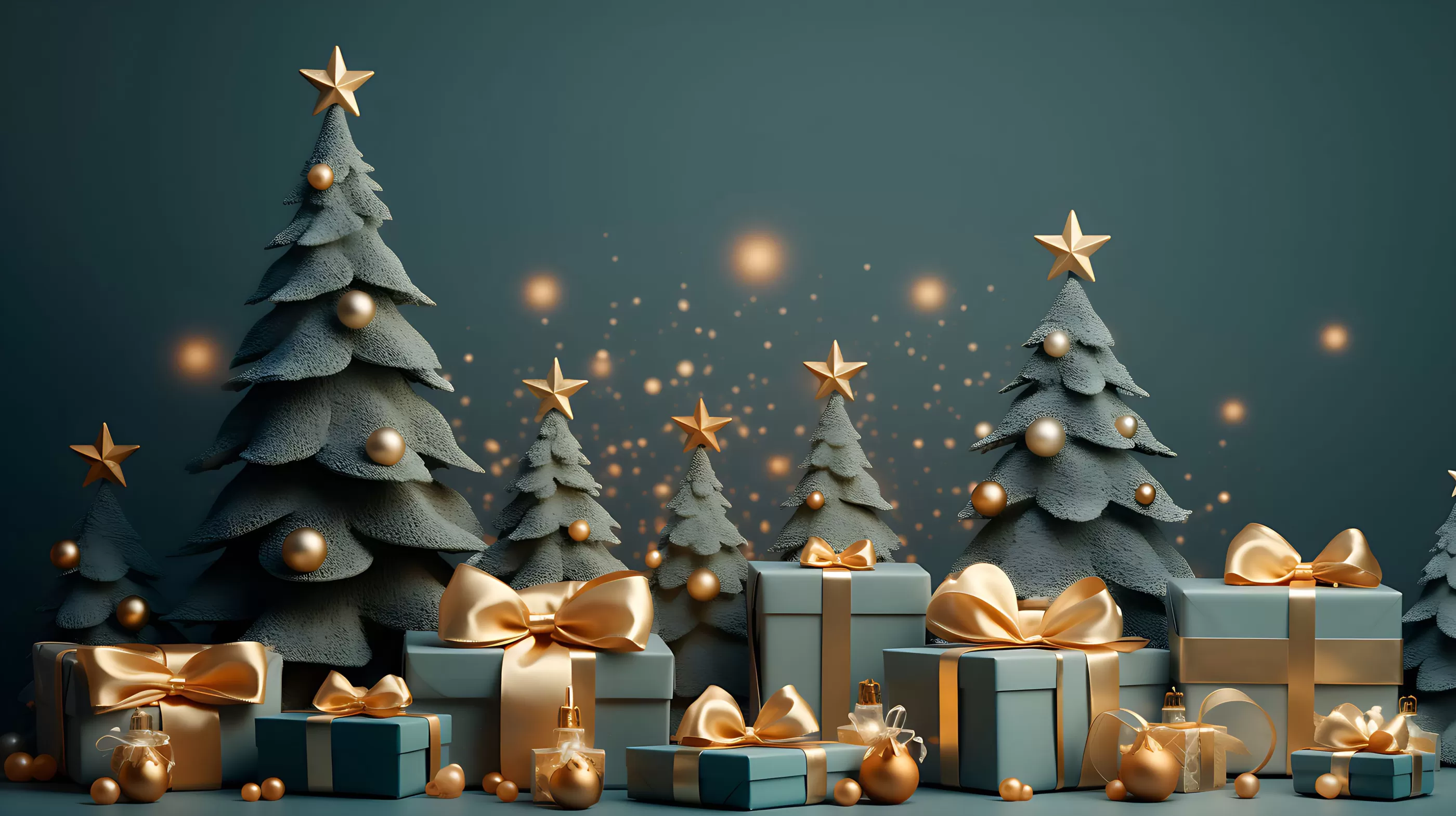 Winter Christmas Composition #6906 | Bokeh Effect | Free Phone Live ...