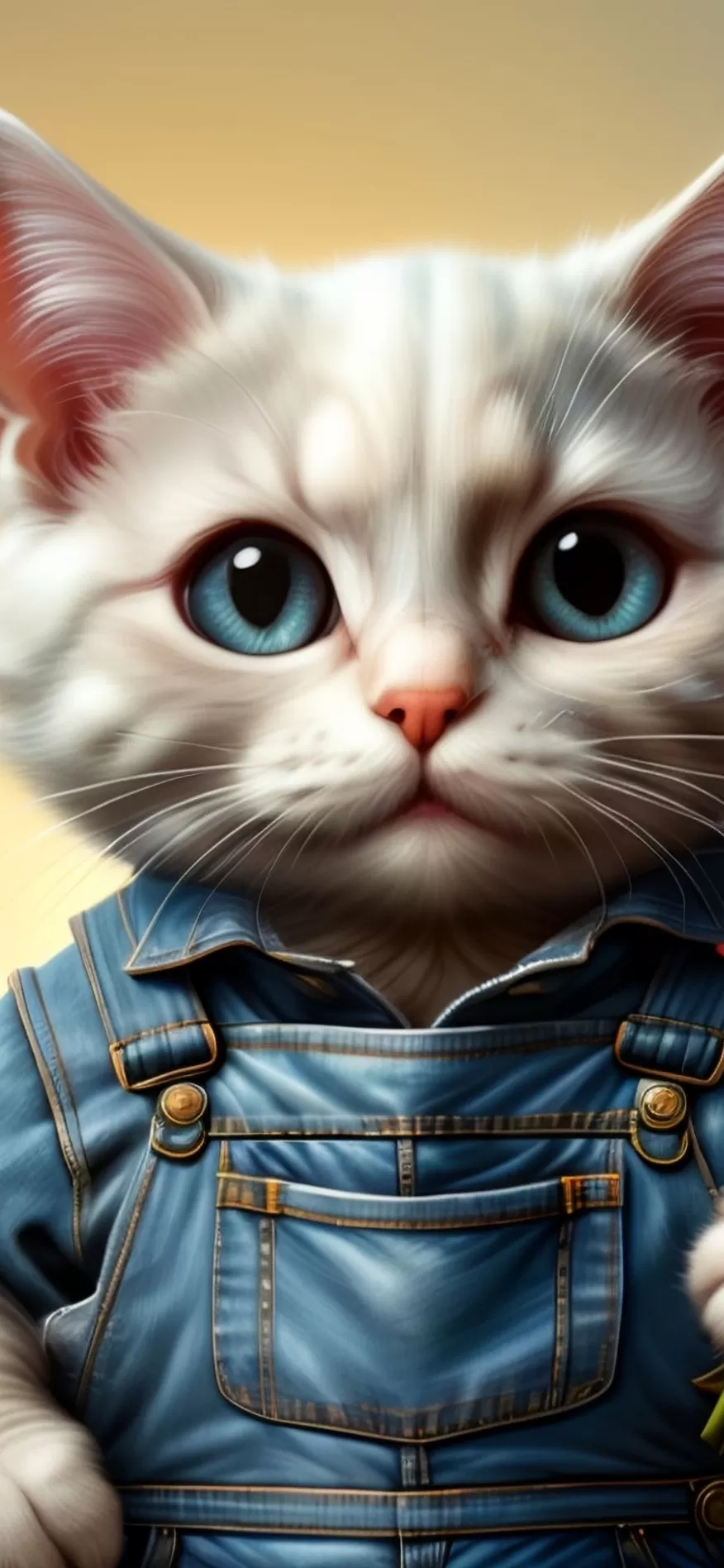 Cute Cat with Roses #a4a2 | Basic | Free Phone Live Wallpaper ...